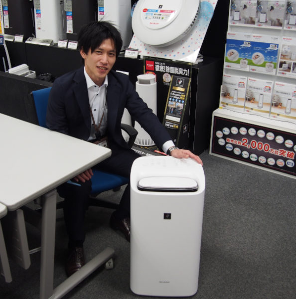 業界最小サイズを実現！ プラズマクラスター除加湿空気清浄機＜KI-LD50＞ | SHARP Blog